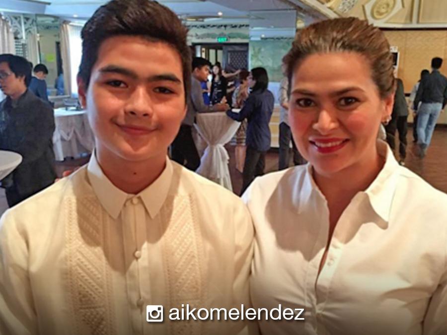 Aiko Melendez's son Andre meets her Persian BF Shahin Alimirzapour ...