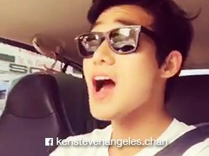 Ken Chan dubsmashes the theme song of 'Destiny Rose' while driving ...