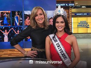 LOOK: Miss Universe Pia Wurtzbach on 'Good Morning America' | GMA ...