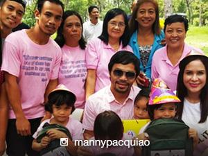 Manny Pacquiao's daughter Princess spends ninth birthday at the ...