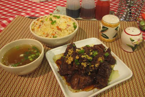 Recipe: Beef stock pares with fried rice | GMANetwork.com ...