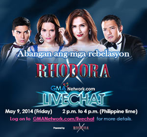Samahan ang cast ng ‘Rhodora X’ sa kanilang live chat on May 9! | GMA ...