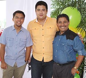 Triple birthday celebration for Chef Boy Logro, Kevin Santos and Pekto ...