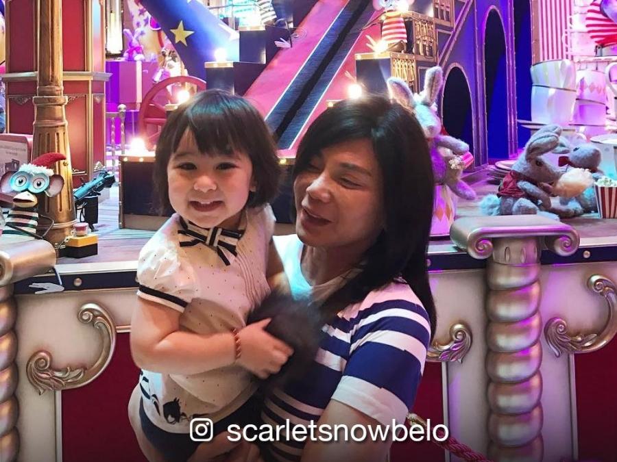 WATCH: Scarlet Snow Belo sings 'Happy Birthday to mom Vicki Belo ...