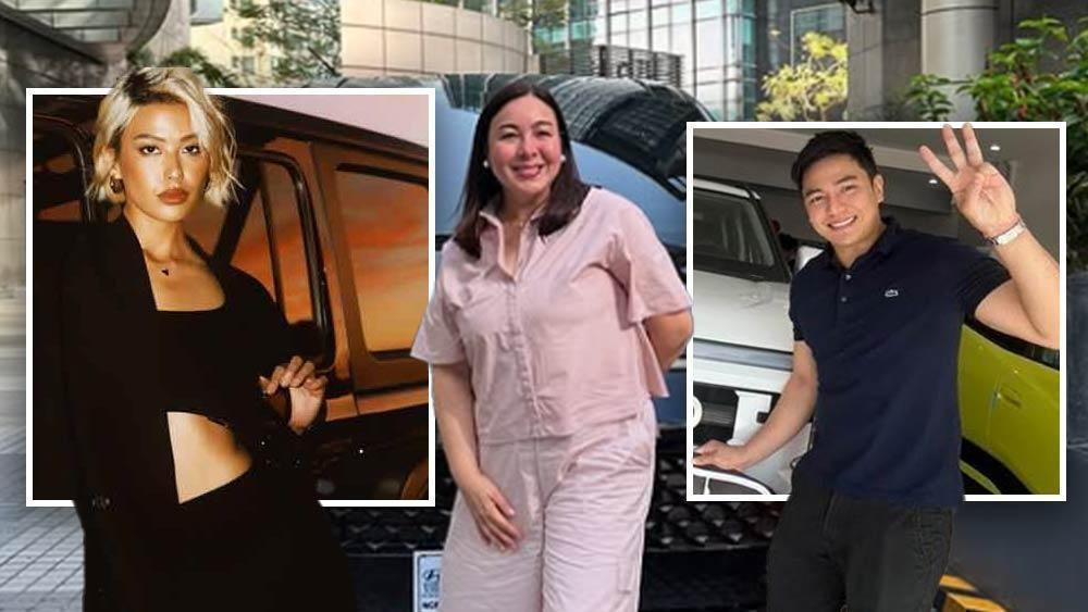 Celebrities roll out in style with their new cars | GMA Entertainment