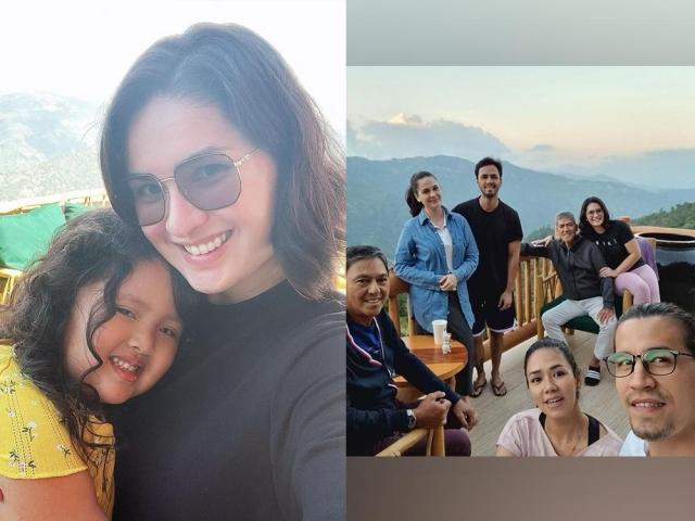 IN PHOTOS: Vic Sotto, Pauleen Luna, and baby Tali in Baguio with the Sotto clan | GMA Entertainment