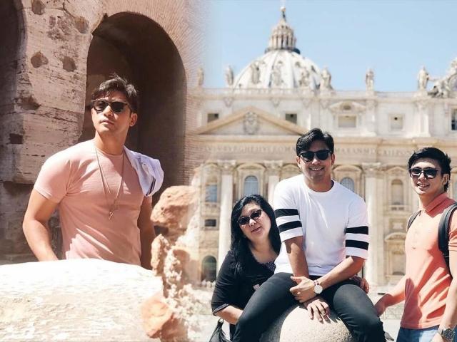 IN PHOTOS: Rocco Nacino explores Rome | GMA Entertainment