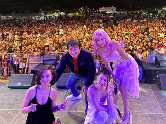 Bong Revilla, Beauty Gonzales, Myrtle Sarrosa, at Liezel Lopez ...