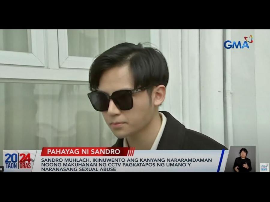 Sandro Muhlach talks about his state on CCTV footage released by NBI | GMA Entertainment