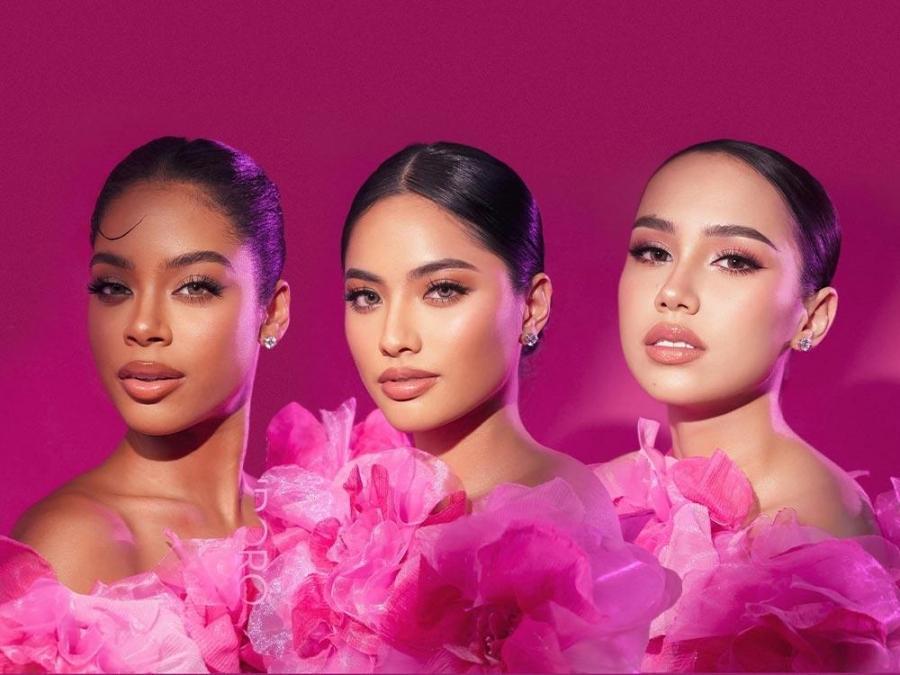 The Miss World Philippines candidates are pretty in pink