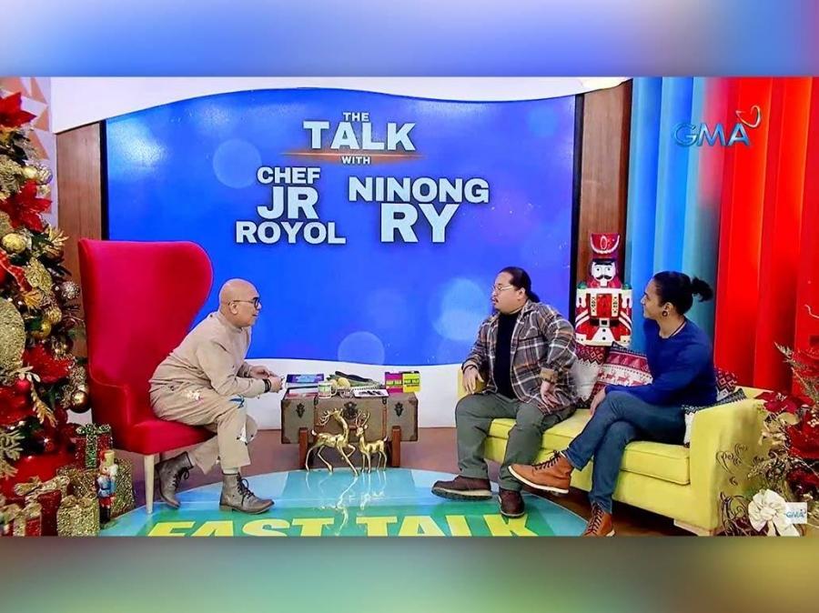 Ninong Ry and Chef JR Royol cook up some fun on 'Fast Talk With Boy ... Ninong Ry and Chef JR Royol cook up some fun on 'Fast Talk With Boy ...