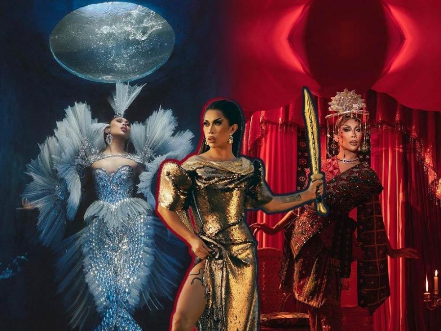 Here are all the outfits Marina Summers wore on the 'Drag Race' runway