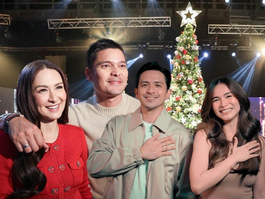 Celebrities spotted on GMA Christmas Station ID 2024 | GMA Entertainment