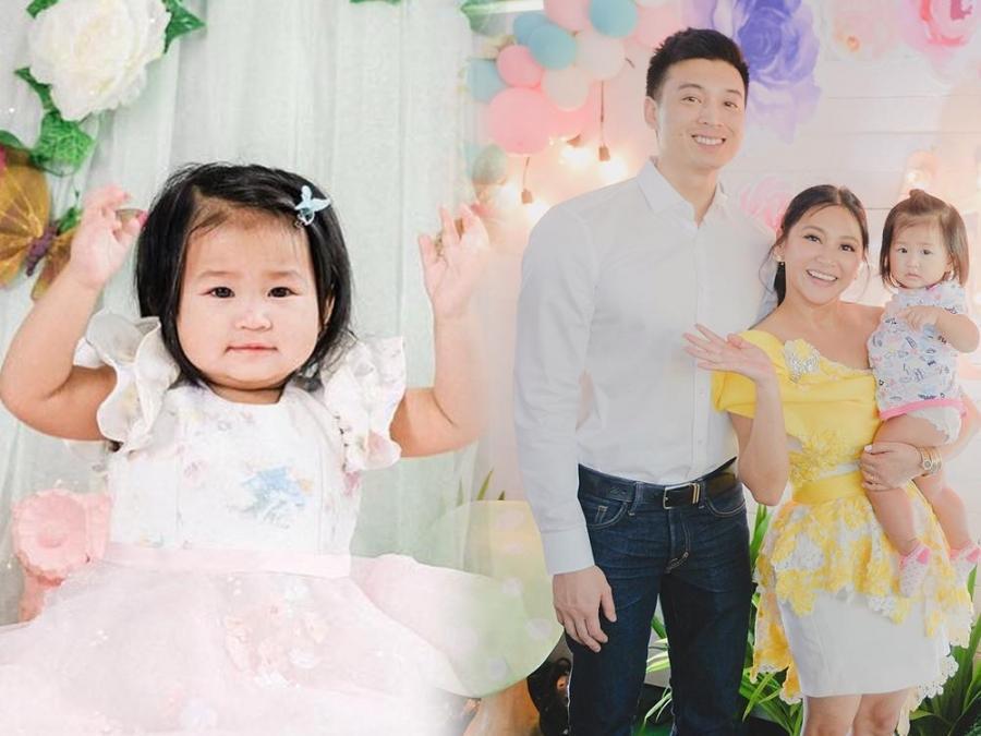 IN PHOTOS: Baby Alexandria Magallanes's birthday and baptism party ...