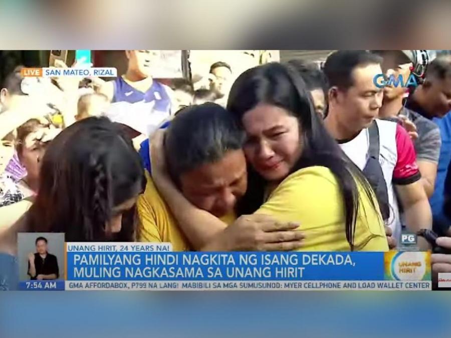 Mag-anak na hindi nakapiling ang pamilya ng 10 taon, nagkita na! | GMA Entertainment