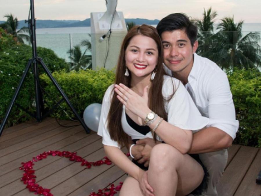 LOOK: Official photos of Rodjun Cruz's proposal to longtime girlfriend ...