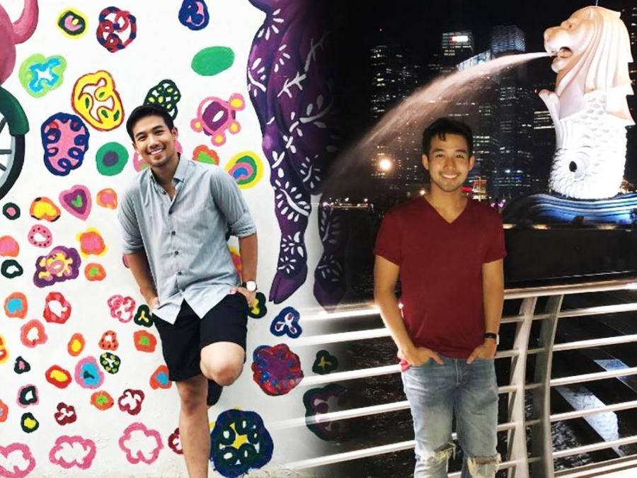 IN PHOTOS: Ken Chan in Singapore | GMA Entertainment