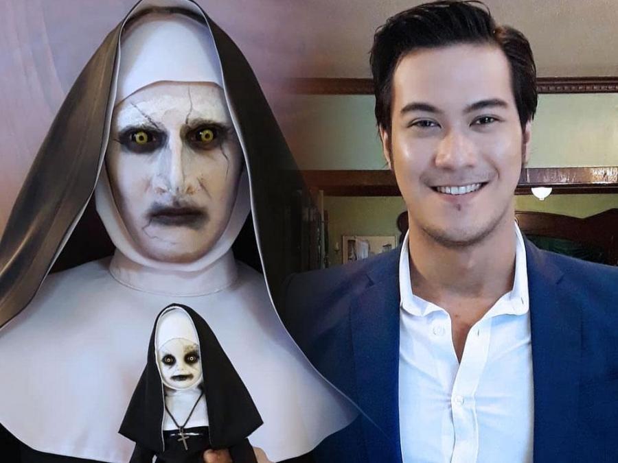 LOOK: The face behind the viral Valak stunt in cinemas is actually a ...