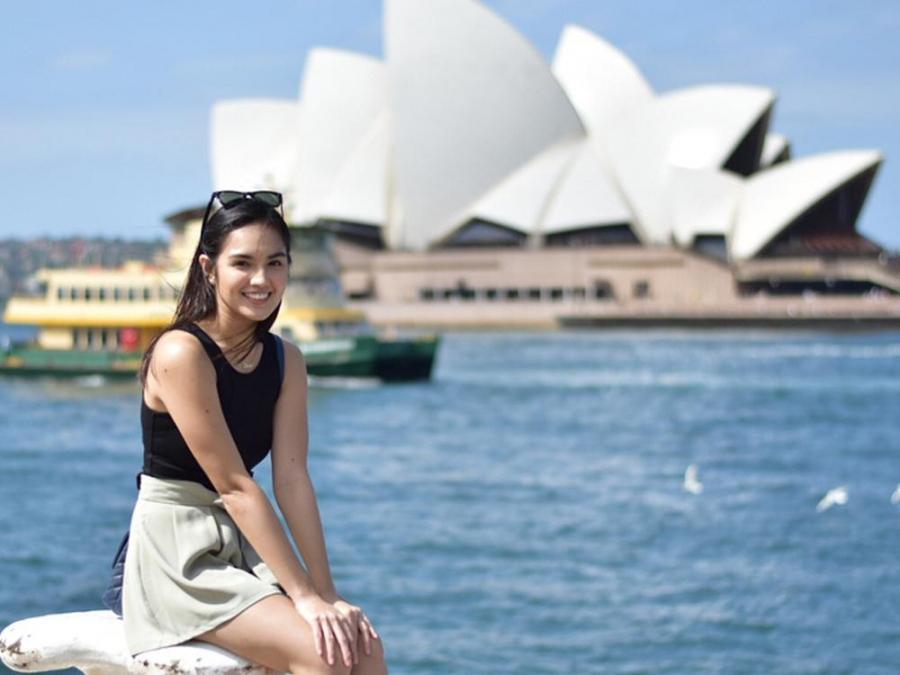 IN PHOTOS: Reese Tuazon in Sydney, Australia | GMA Entertainment
