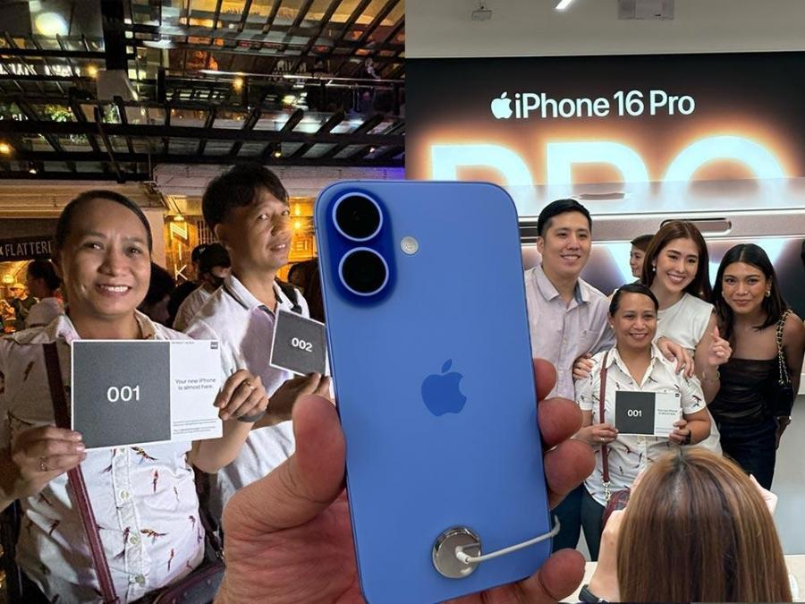 Buyers line up days in advance for the new iPhone 16