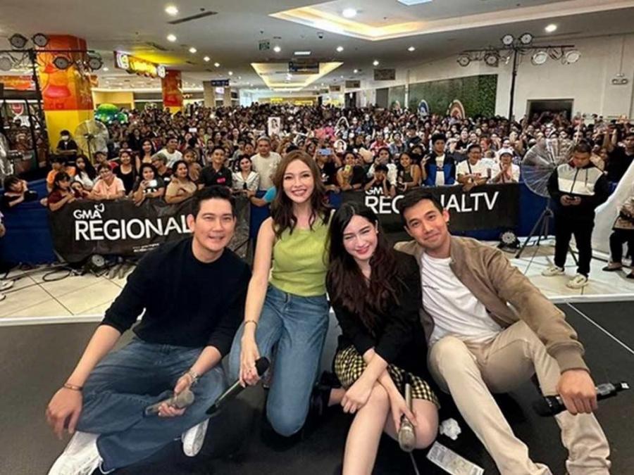 Cast ng 'Abot Kamay na Pangarap,' nagbigay ng hindi malilimutang performance sa isang mall show ...