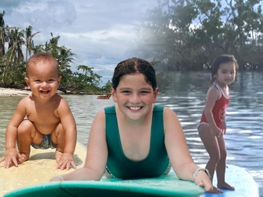 Andi Eigenmann's kids will inspire you to try surfing! | GMA Entertainment