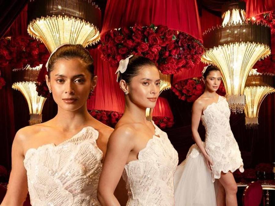 Bianca Umali dazzles in bridal gown at fashion show | GMA Entertainment
