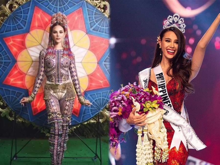 IN PHOTOS: The stories behind the iconic outfits worn by Catriona Gray ...