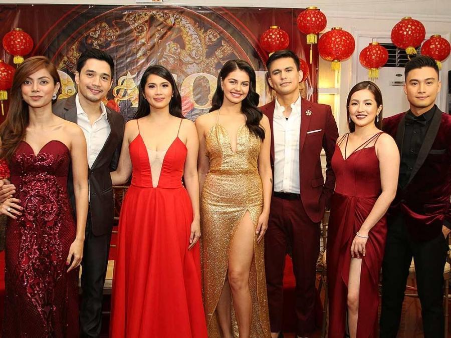 The cast of 'Dragon Lady' in their grand media conference | GMA ...
