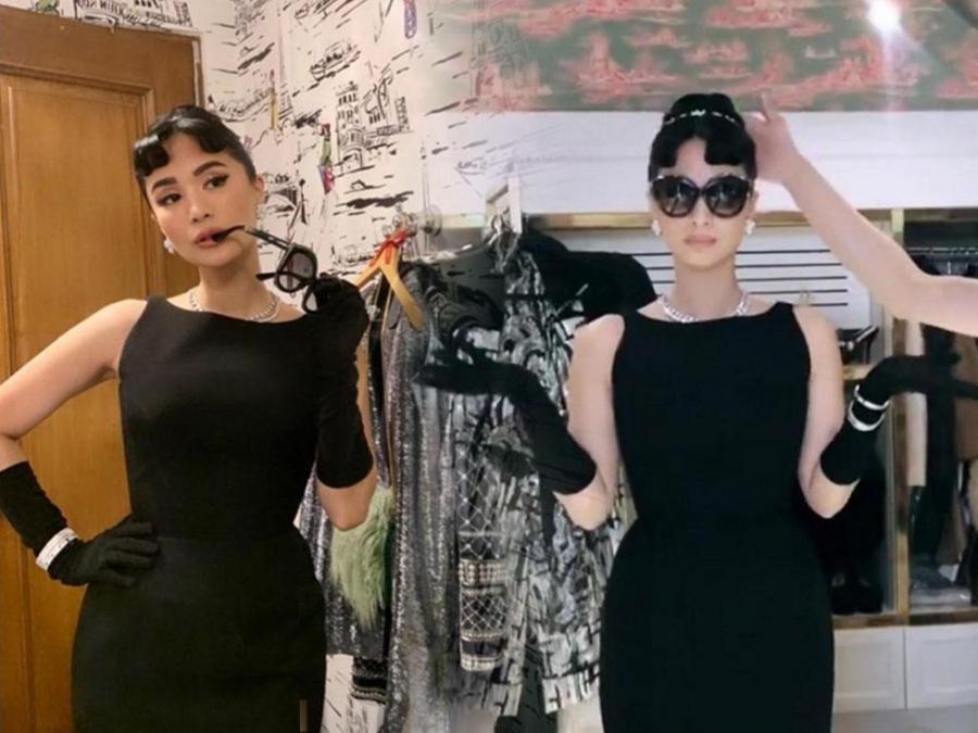 LOOK: Heart Evangelista transforms into Audrey Hepburn for Chiz ...