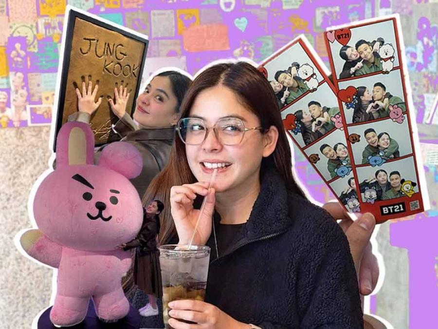 Shaira Diaz is one happy ARMY in South Korea