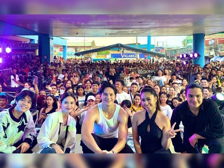 Ruru Madrid, Saviour Ramos, at iba pang 'Black Rider' actors, nagpasaya ...