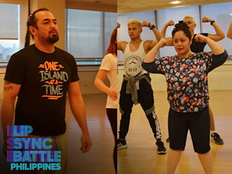 IN PHOTOS: Manilyn Reynes and Keempee de Leon rehearse for 'Lip Sync ... IN PHOTOS: Manilyn Reynes and Keempee de Leon rehearse for 'Lip Sync ...