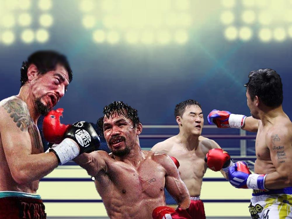 Pacquiao Vs Clottey Weigh In
