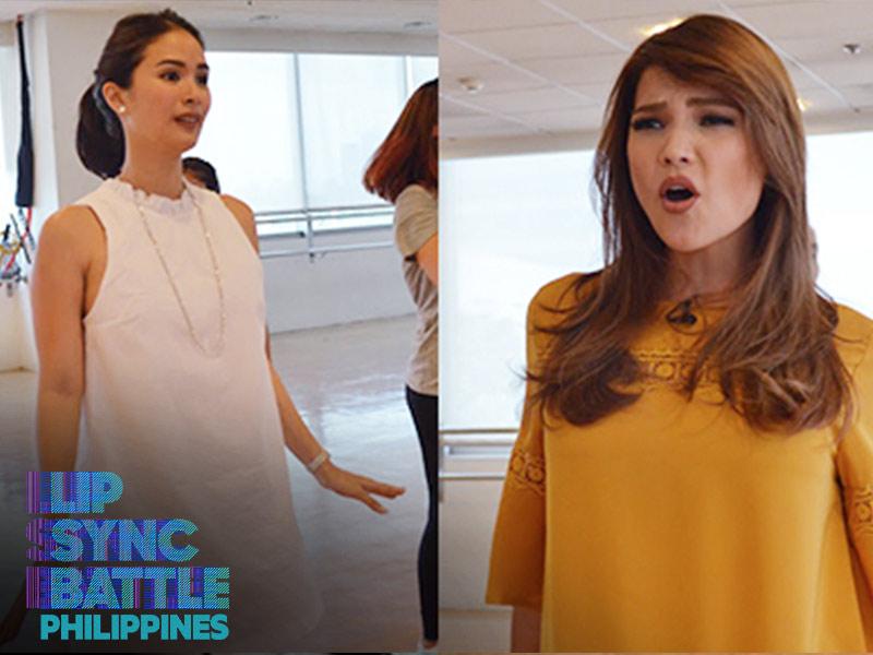 Rhian Ramos and Heart Evangelista prepare for their 'Lip Sync Battle ...