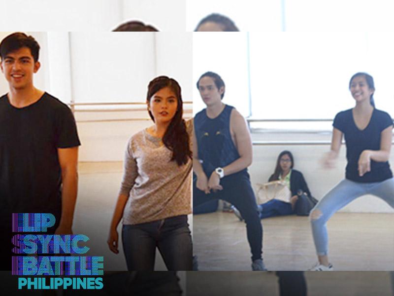 Team DerBea versus Team GabRu rehearse for their 'Lip Sync Battle ...