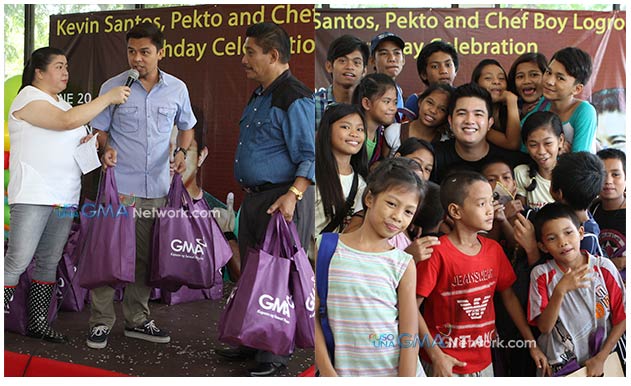 Triple birthday celebration for Chef Boy Logro, Kevin Santos and Pekto