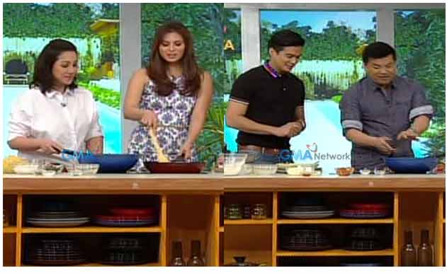 Sarap Diva’s husband and wife cook-off with Marco Alcaraz, Precious ...