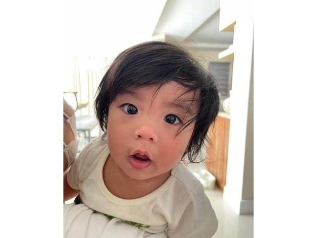 Cong Velasquez and Viy Cortez's son Kidlat looks adorable in his 7th ...