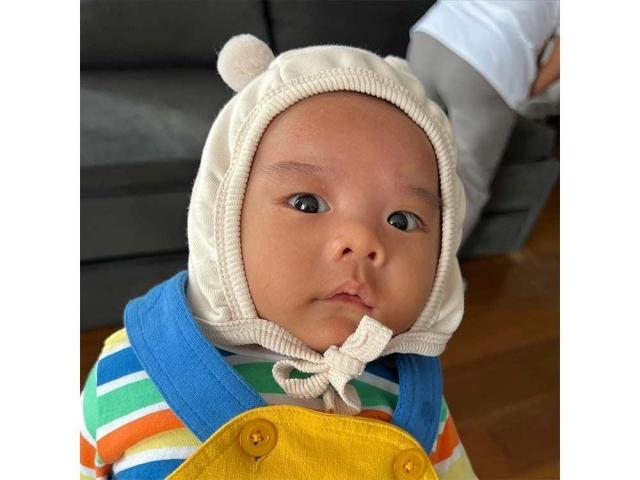 Cong Velasquez and Viy Cortez's son Kidlat looks adorable in his 7th ...