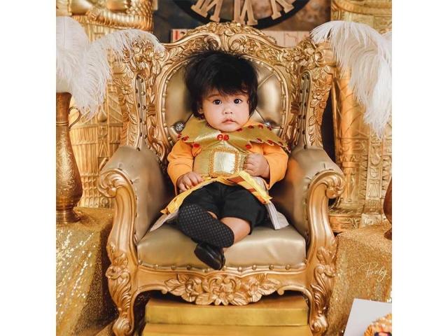 Cong Velasquez and Viy Cortez's son Kidlat looks adorable in his 7th ...