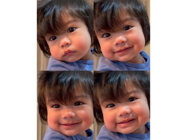 Cong Velasquez and Viy Cortez's son Kidlat looks adorable in his 7th ...