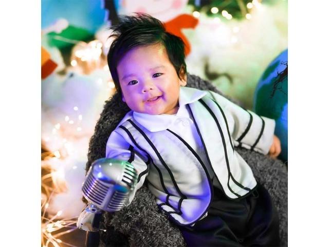 Cong Velasquez and Viy Cortez's son Kidlat looks adorable in his 7th ...