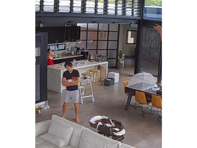 Kryz Uy and Slater Young's youngest son Sevi is a stylish baby at 9 ...