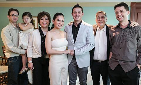 Newlyweds Cogie Domingo and Ria Sacasas exclusively shared their ...
