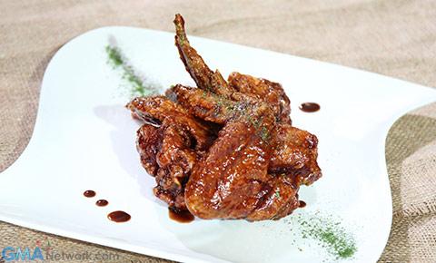 'Chocolate Soda Chicken Wings' a la Boobay and Chef Anton Amoncio | GMA ...