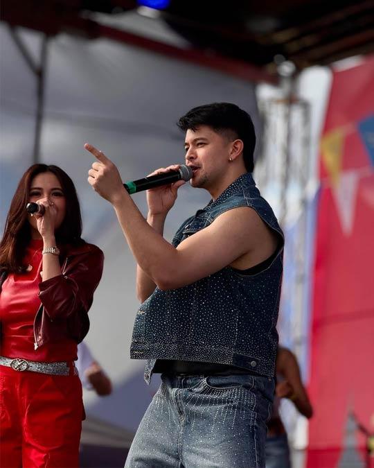 Alden Richards, Julie Anne San Jose, Rayver Cruz bring fun at Barrio Fiesta 2025 | GMA Entertainment