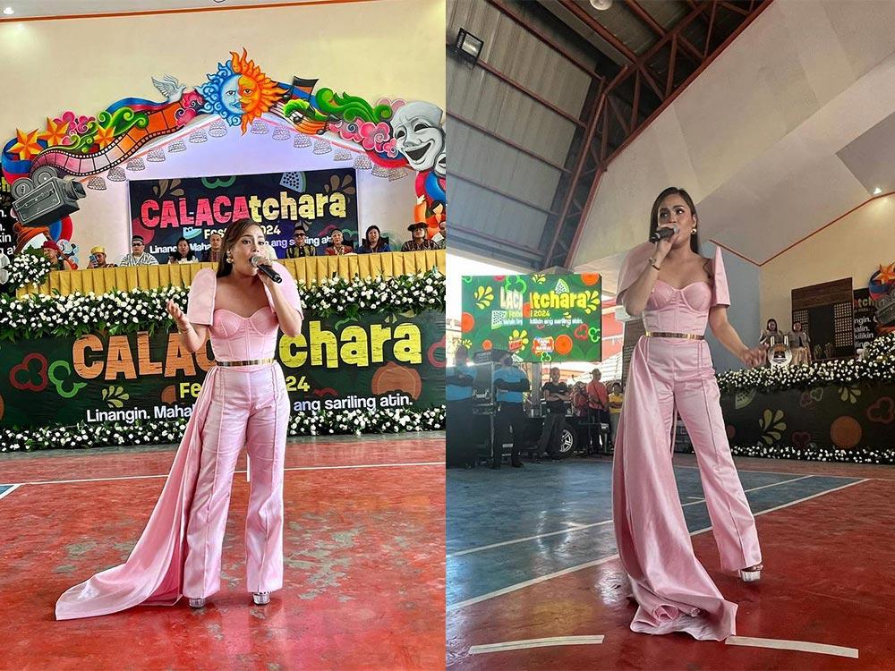 Allen Ansay, Sofia Pablo, Kapuso singers, nagpasaya sa Calacatchara ...