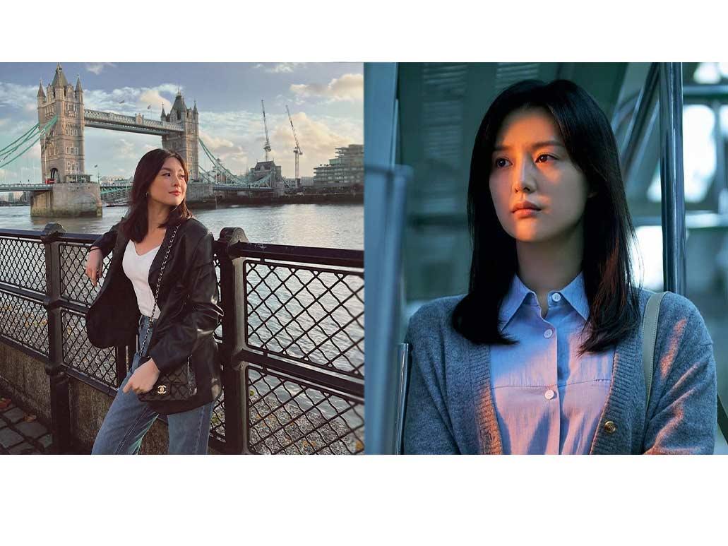 Arra San Agustin and Kim Ji-won's look-alike photos | GMA Entertainment