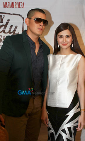 At the press conference of Richard and Marian's upcoming GMA film 'My ...